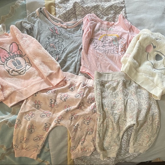 Disney | Matching Sets | Disney Baby 2 Mo Baby Girl Winnie The Pooh And ...